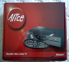 Decoder Alice Home tv della Telecom nuovo 